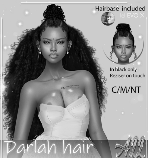 Second Life Marketplace Darlah Hair [all Hair] Demo